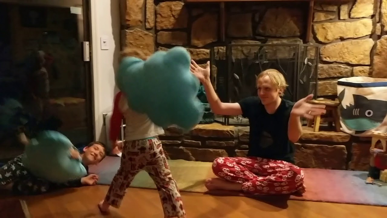 Pillow Fight Part Deux! (May 2017) - YouTube
