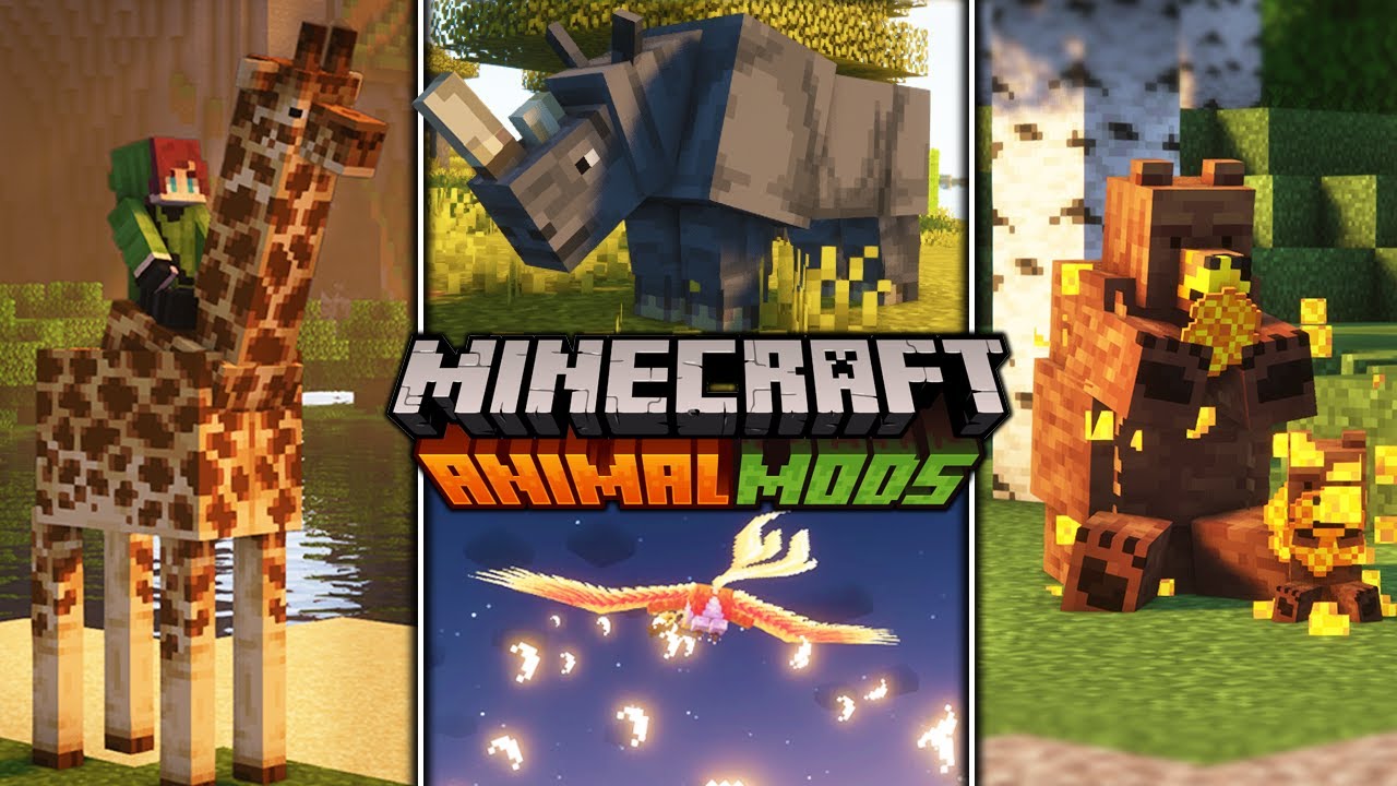 Top Best Animals Mods For Minecraft 1 12 2 To 1 20 2 Download