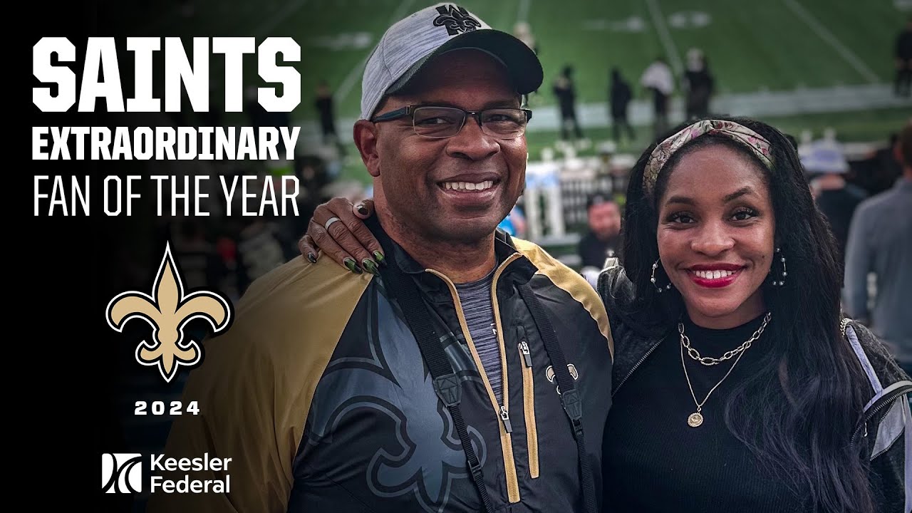 Saints Extraordinary Fan of the Year - 2024 Reveal - YouTube