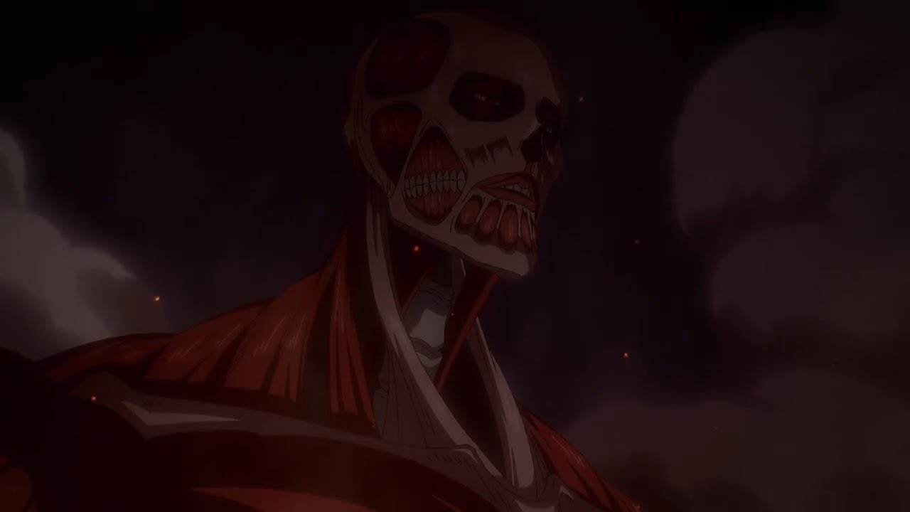 One of the best scenes in AoT: Armin transforms at liberio (Attack on ...