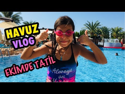 HAVUZ VLOG, Tatilde Havuza Benimle Hazırlan Bir Gün Geçir, Pool Vlog