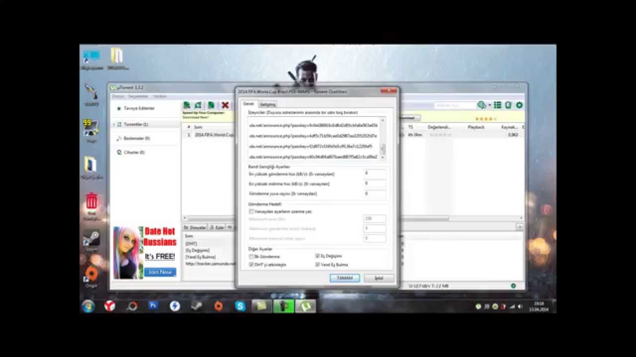 uTorrent Tracker Eklemek - YouTube