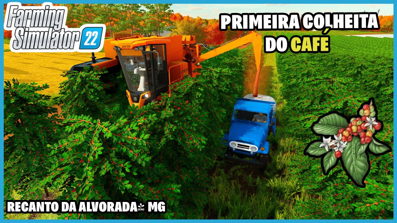 FS22 | Como COLHER CAFÉ FS22 | Farming Simulator 22 - YouTube