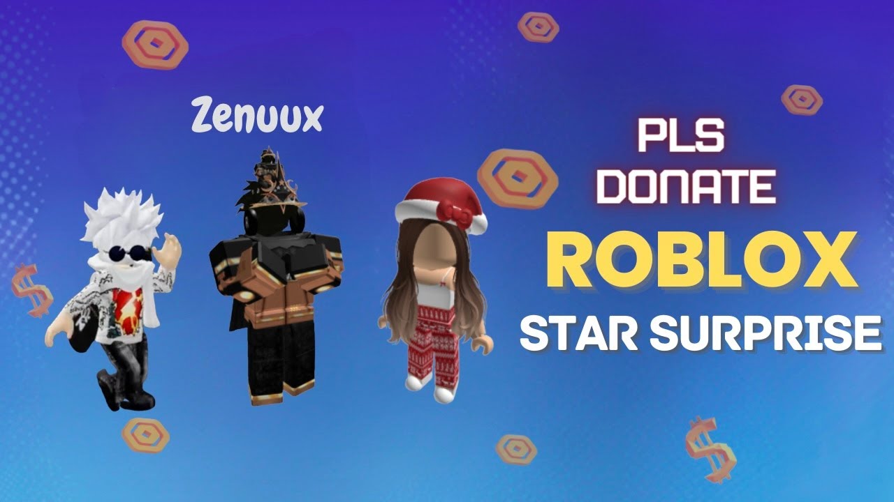 Roblox Star Surprise! Zenuux Joins Our Server - YouTube