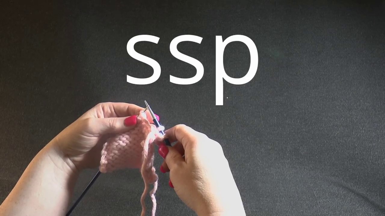 Knitting to the Point - ssp - YouTube