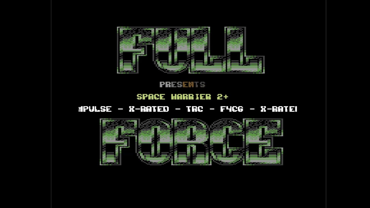C64 Crack Intro: 1990 Full Force intro - YouTube