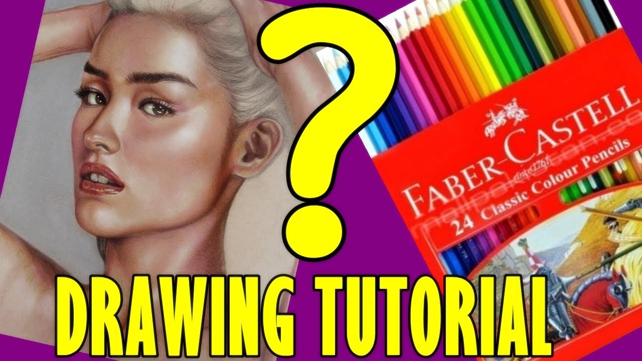 Faber Castell Classic Colored Pencil Drawing Tutorial (Liza Soberano ...