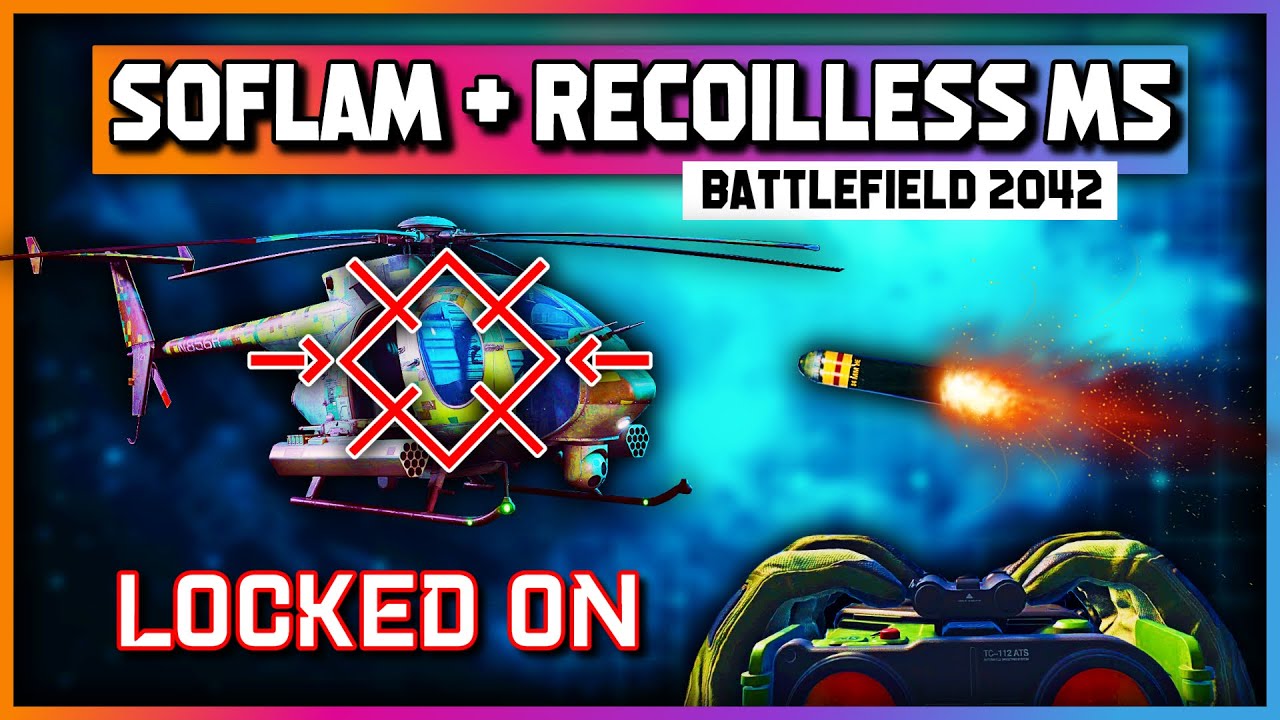 How to Use SOFLAM + RECOILLESS M5 | Clear Skies On A Rainy Day in Battlefield 2042 | Tips ...