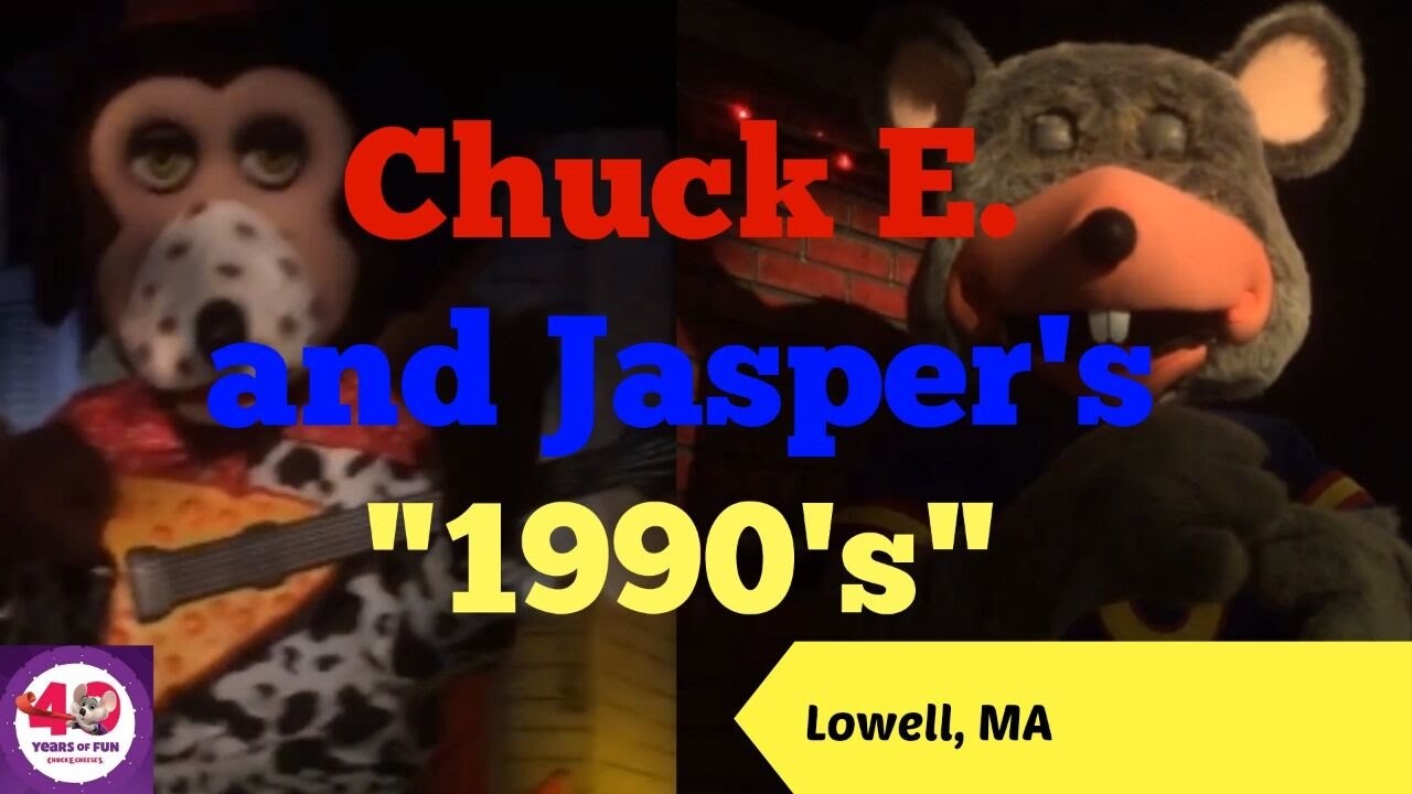 Chuck E Cheese and Jasper T Jowls//1990's - YouTube