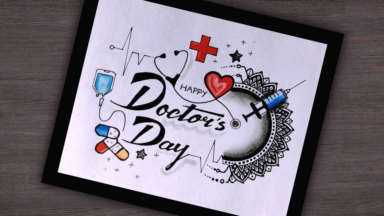National Doctor's Day Drawing|Doctor's Day mandala art|Mandala Art Easy @VennilaYLCreations ...