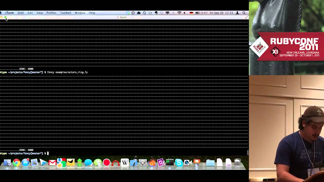 Getting Fancy on Rubinius (Christopher Bertels) - YouTube