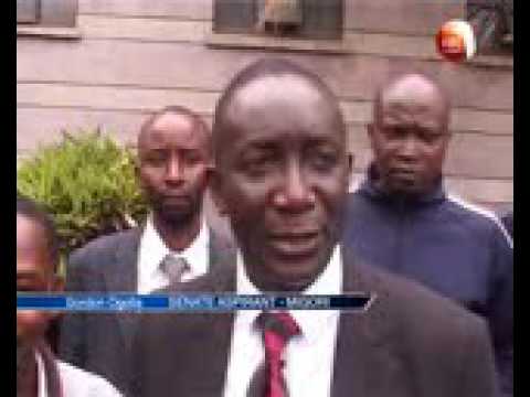 ODM party to issue Ken Obura with his nomination certificate - YouTube