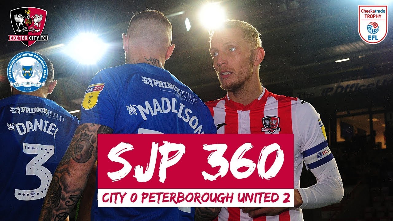 SJP 360 with Westerly MINI Exeter: Peterborough United | Exeter City ...