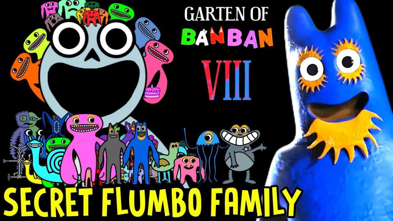 GARTEN OF BANBAN 8 - A NEW SECRET FAMILY RELATED to FLUMBO is HERE 😃 ...