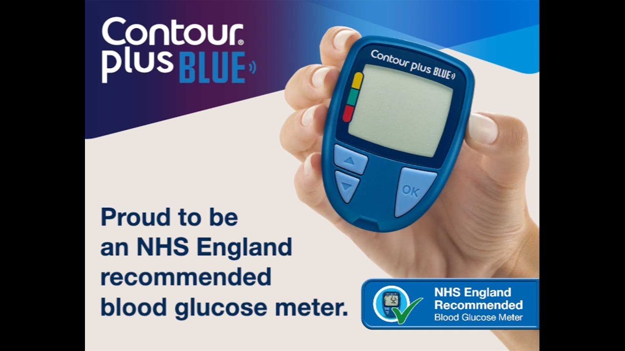 NHS England recommended BG meter | Contour Plus Blue | mmol/L |UK (en ...