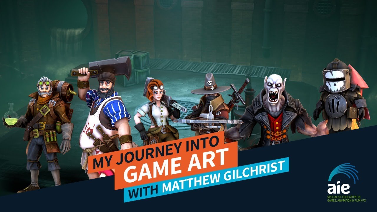My Journey Into Game Art – Matthew Gilchrist - YouTube