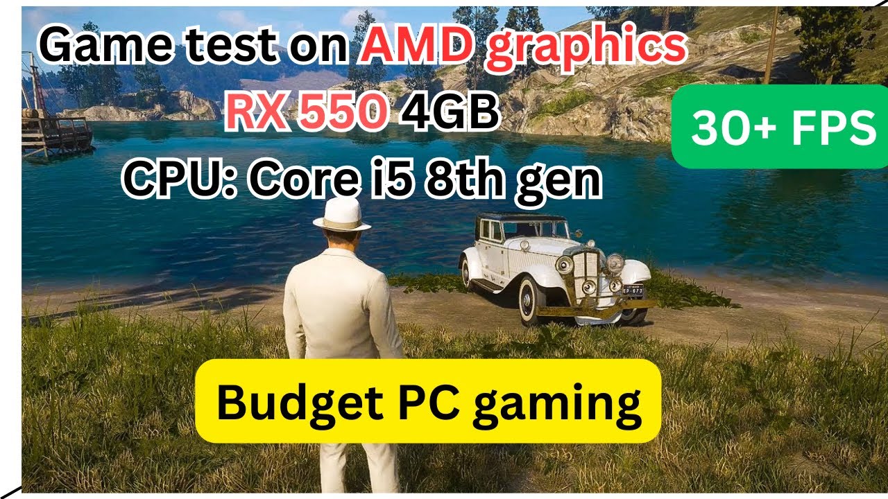 Mafia definitive edition on AMD graphics card | Game test Rx 550 30 ...
