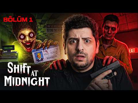 CANAVARLAR İNSAN KILIĞINDA! | SHIFT AT MIDNIGHT (Bölüm 1)