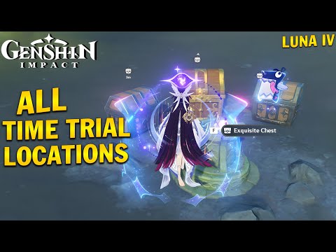 All Time Trial Challenge Locations in Luna IV | Nod-Krai | Genshin Impact 6.3