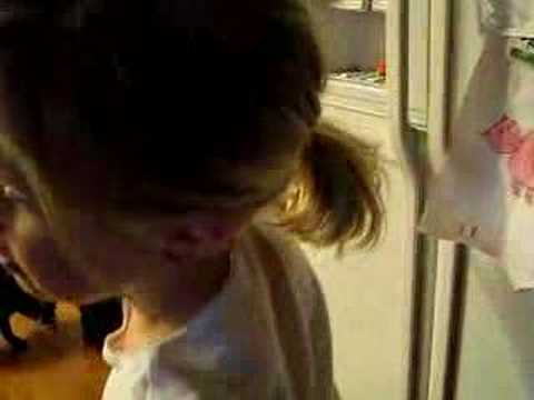 Sam gets her ears pierced