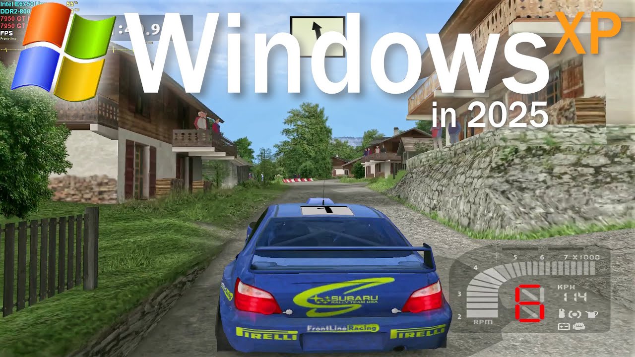 Windows XP Gameplay: Richard Burns Rally - YouTube
