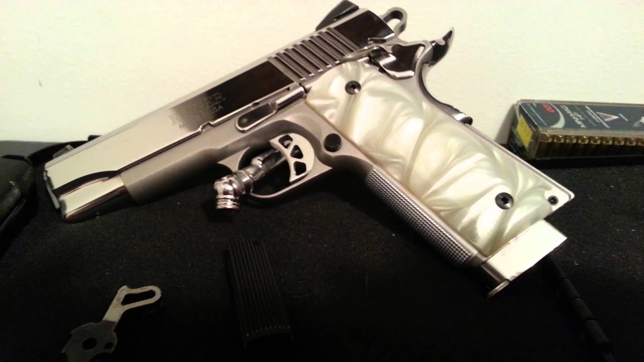 Ruger Sr1911 custom polished commander part 3. - YouTube