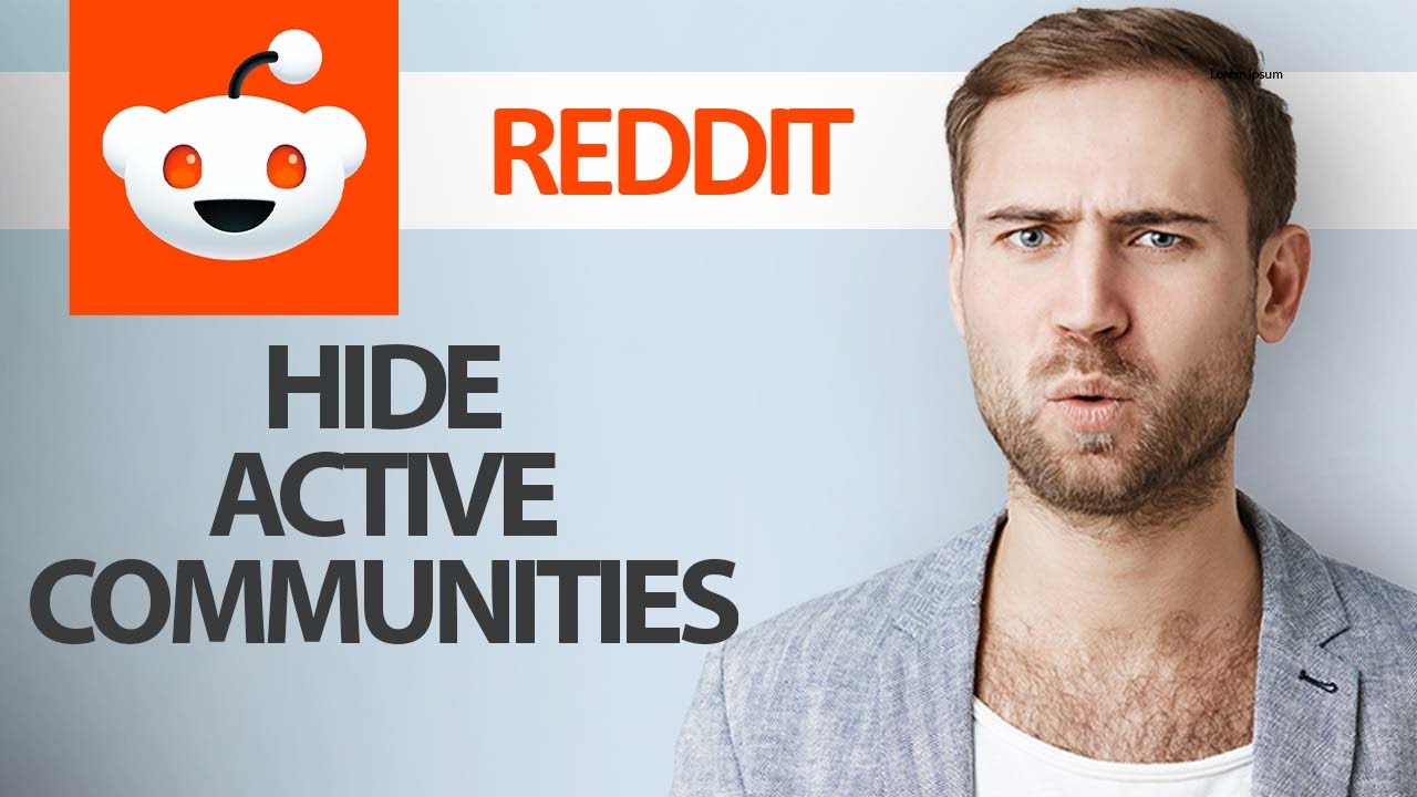 How To Hide Active Communities On Reddit App | Step By Step - YouTube