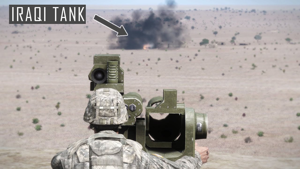 IRAQ WAR -American ANTI-TANK in action | ARMA 3: Milsim - YouTube