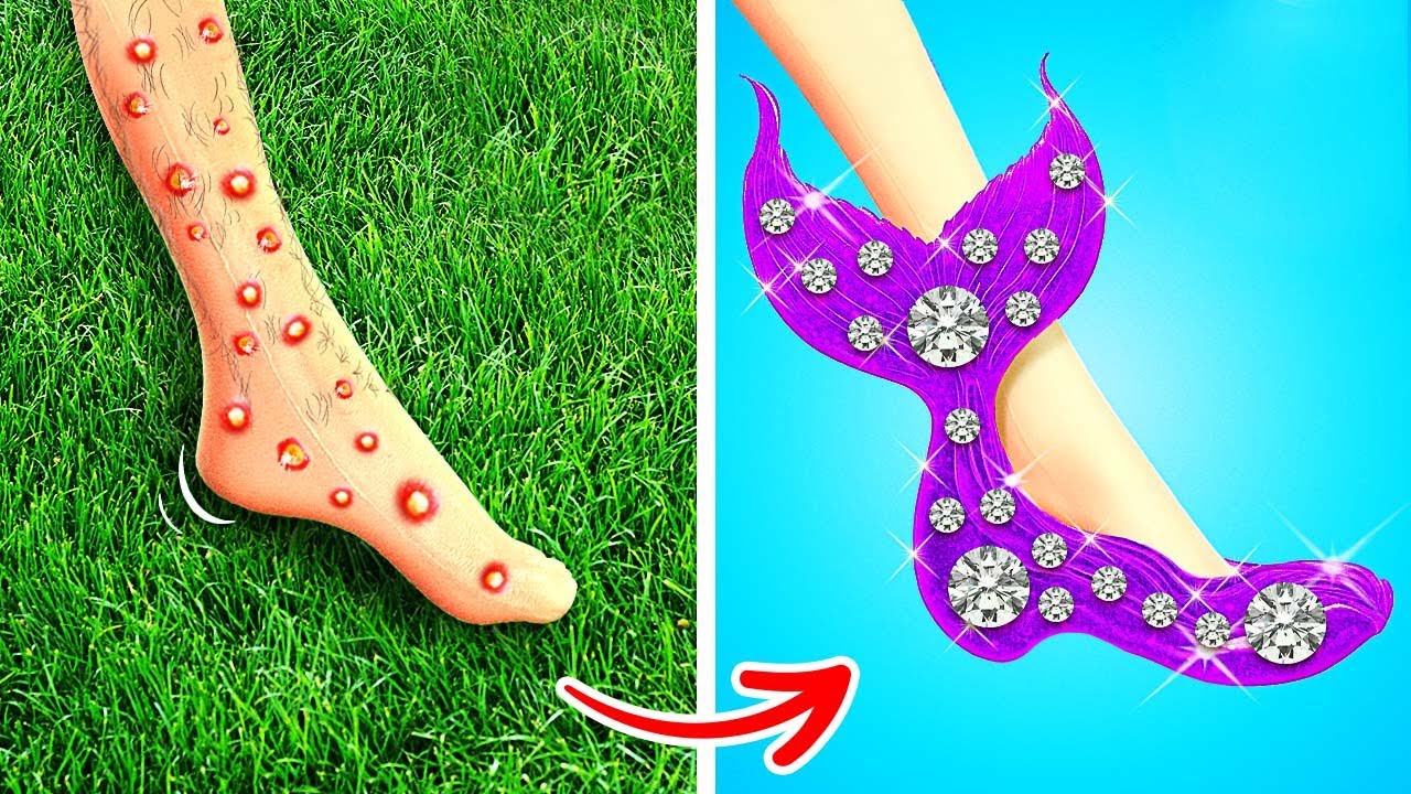 💖 RICH VS POOR DOOL MAKEOVER! 🌈 Do These 14 Tiny Crafts & Transformation Hacks Work?! By YayTime ...