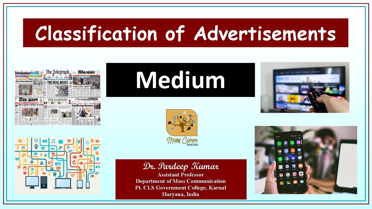 434. Classification of Advertisements on the bases of Medium I Types of ...