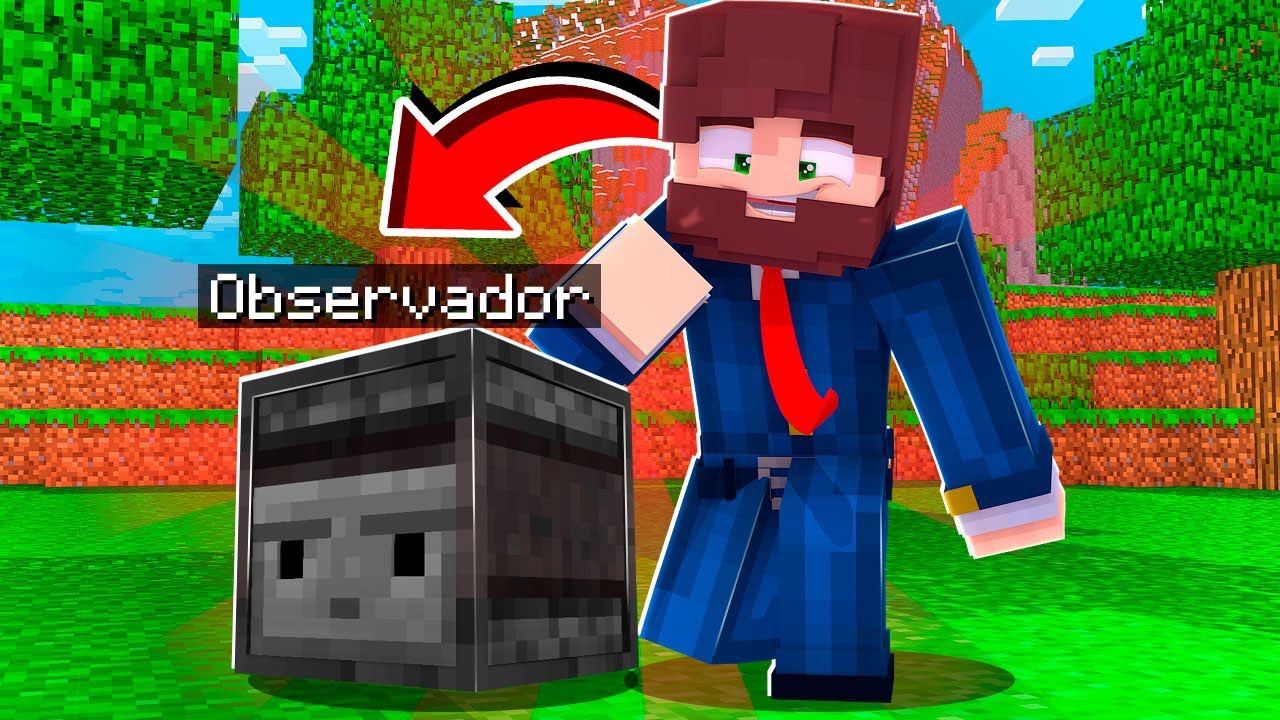 ️ COMO OS OBSERVADORES FUNCIONAM NO MINECRAFT BEDROCK - RedRock #4 ...