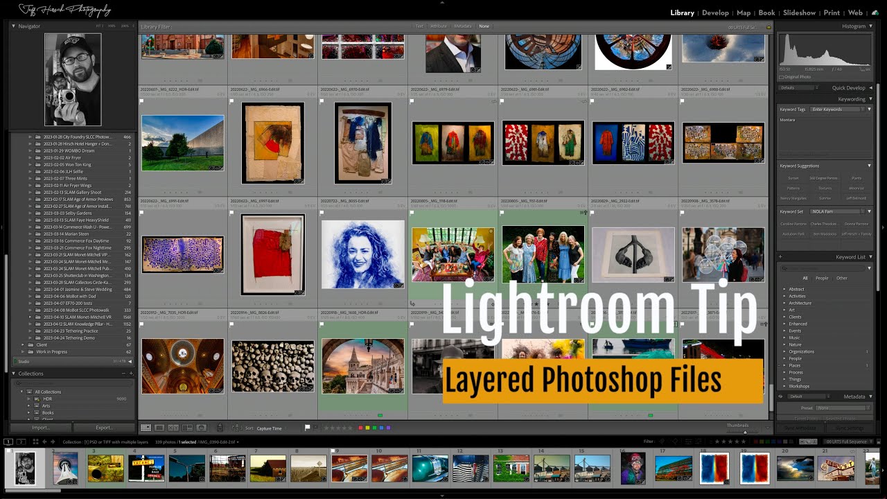 How Lightroom handles layered Photoshop Files... - YouTube