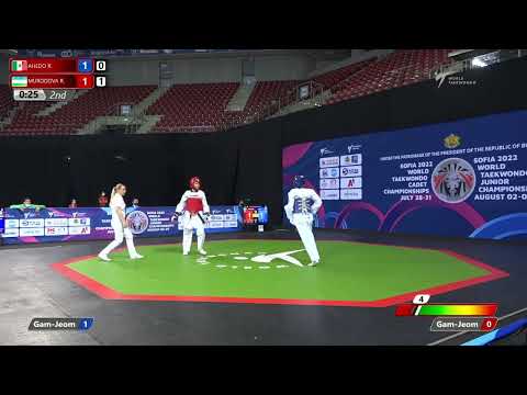 516 Quarter final Women +68kg MEX AHEDO R  UZB MURODOVA R