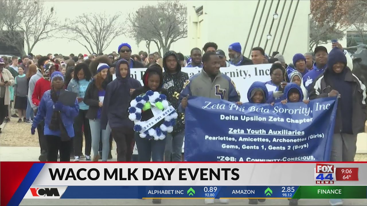 Waco MLK Day Events - YouTube