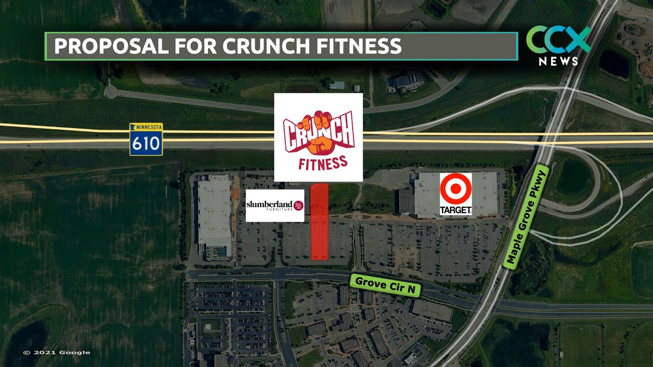 Crunch Fitness Wants to Come to New Maple Grove - YouTube