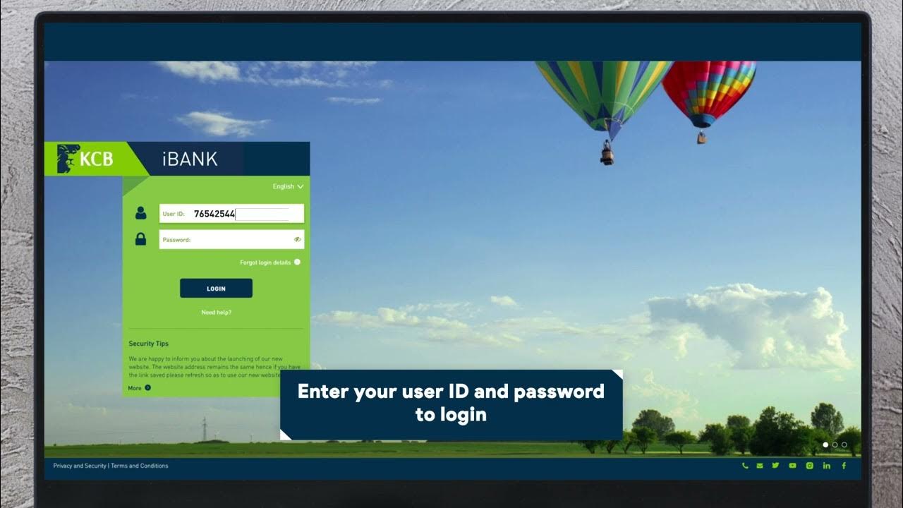 How to Log into Your KCB Internet Banking Account - YouTube