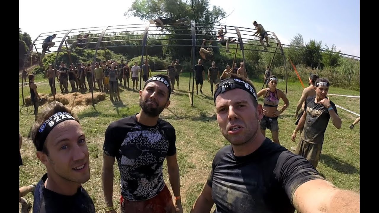 Spartan Race obstacle - Inverted Bar Wall - YouTube