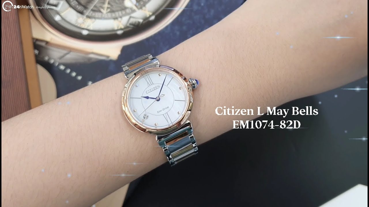 New Arrival Citizen L May Bells EM1074-82D chính hãng cty. 24h chỉ bán ...