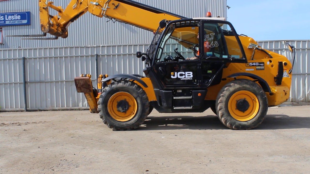 MORRIS LESLIE AUCTIONS 2016 JCB 540-140 (3114) - YouTube