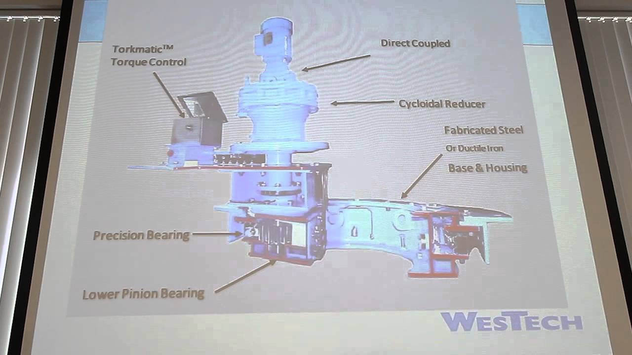 WESTECH Secondary Clarifier Drive Training - YouTube