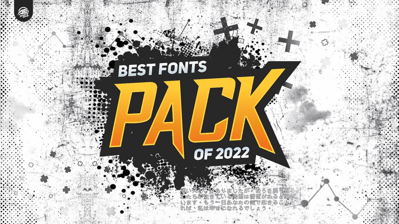 Best Gaming Fonts Of 2022 || Best Font For Graphic Designers || Gaming ...