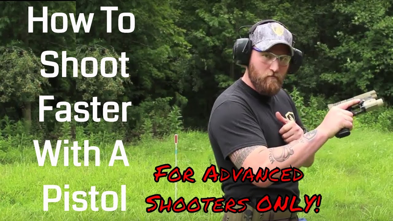 How To Shoot Faster With A Pistol | Trigger Prep - YouTube