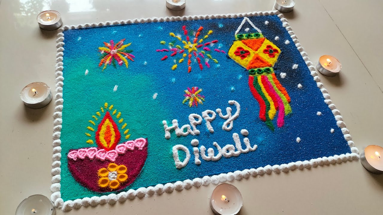 rangoli designs for diwali 2022 / new special diwali rangoli design ...