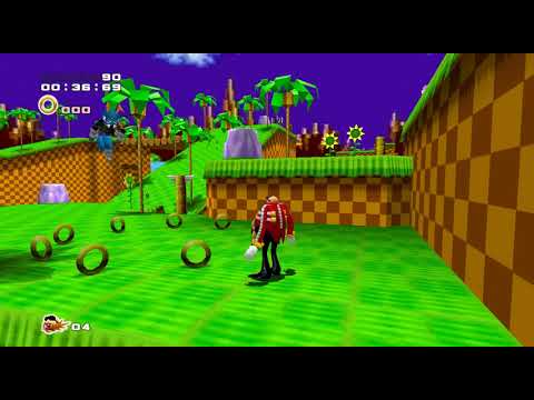 Eggman's splendid Green Hill death in SA2B - YouTube