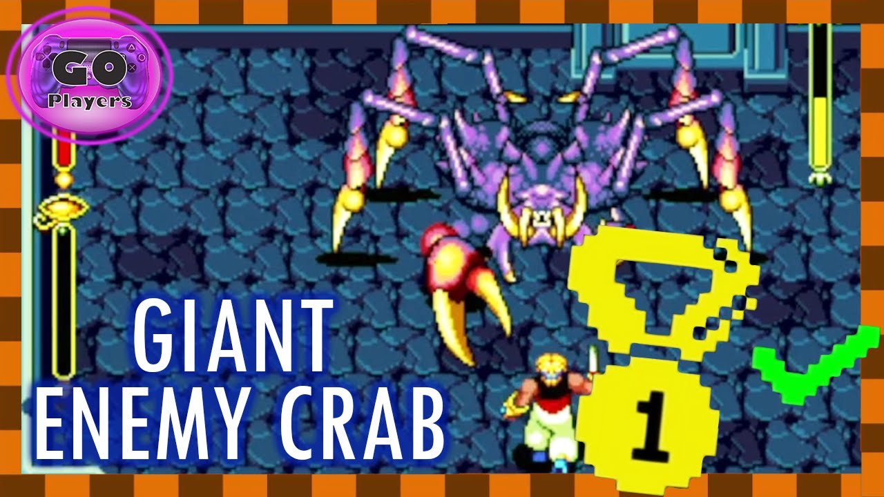 GIANT ENEMY CRAB - Desafio - Challenge | Beyond Oasis | Sega Genesis ...