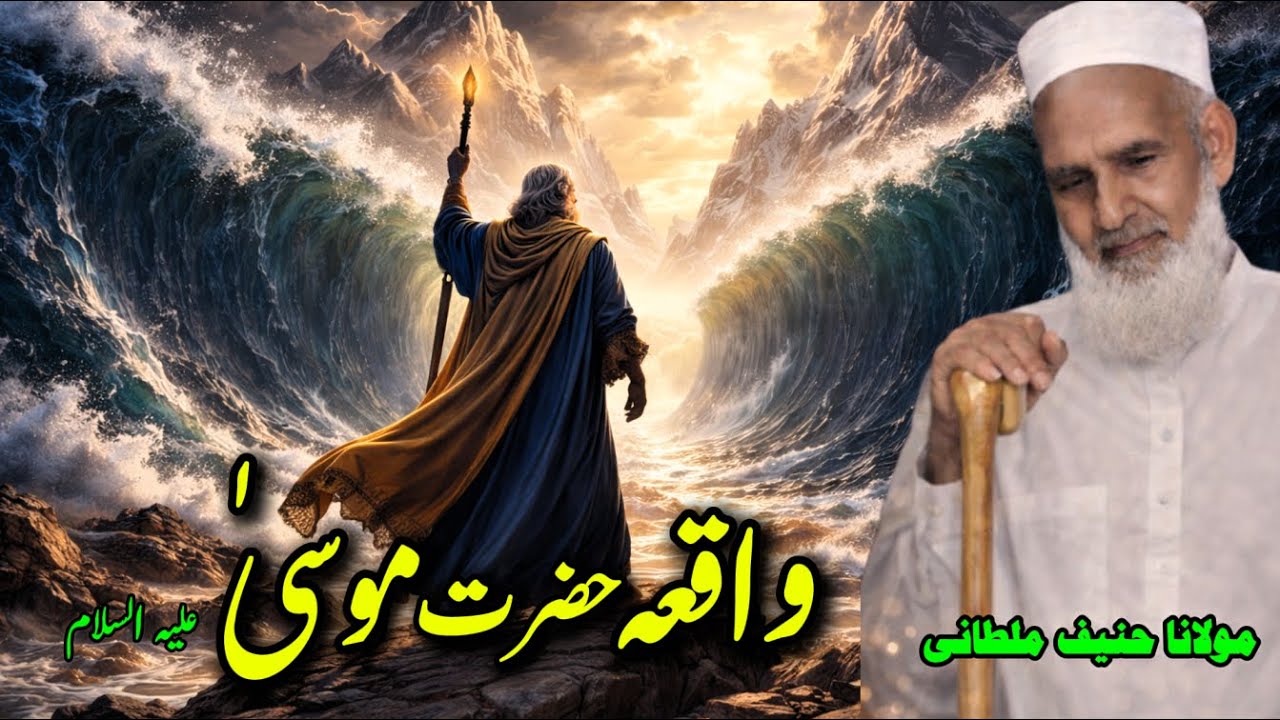 Waqia Hazrat Musa A.S | Allah Ki Qudrat Ka Hairan Kun Manzar Maulana ...