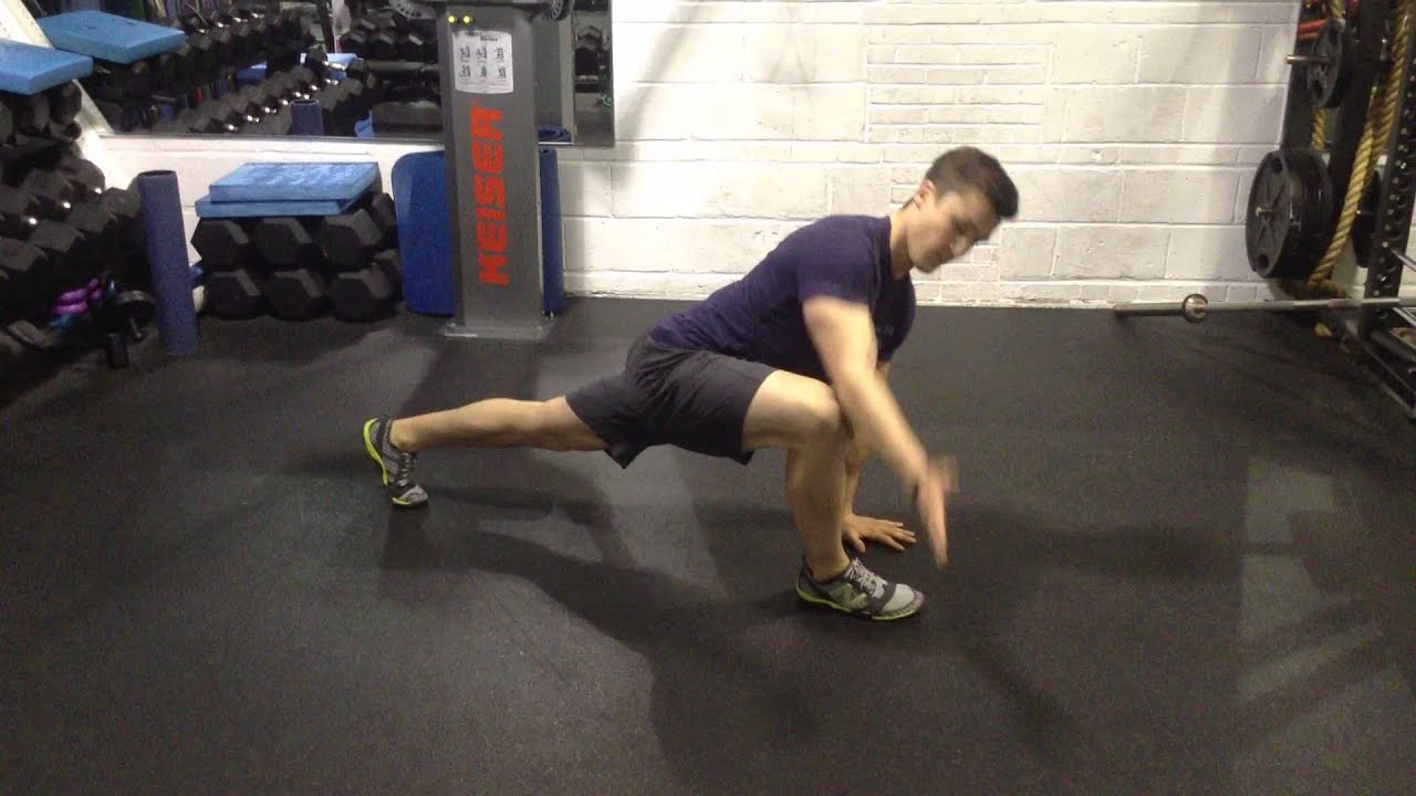 Active Warm-Up - Spiderman to T-Spine to Hamstring - YouTube