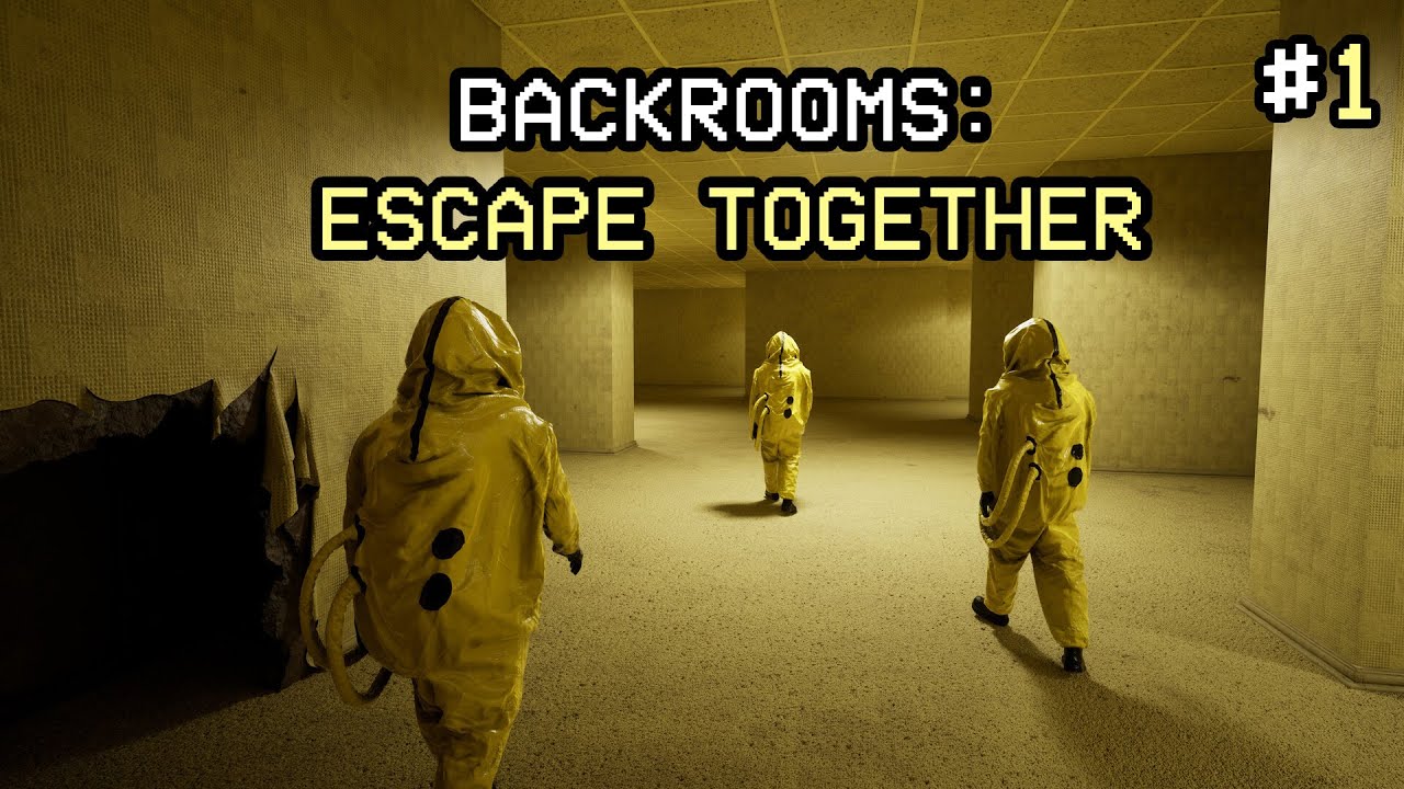🏃Backrooms: Escape Together🏃 - 😱Végre egy nekünk való Horror?😱 #1 - YouTube