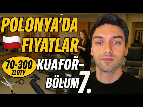 Polonya'da Saç Kestirmek Ne Kadar? ✂️ | Kuaför ve Berber Fiyatları |