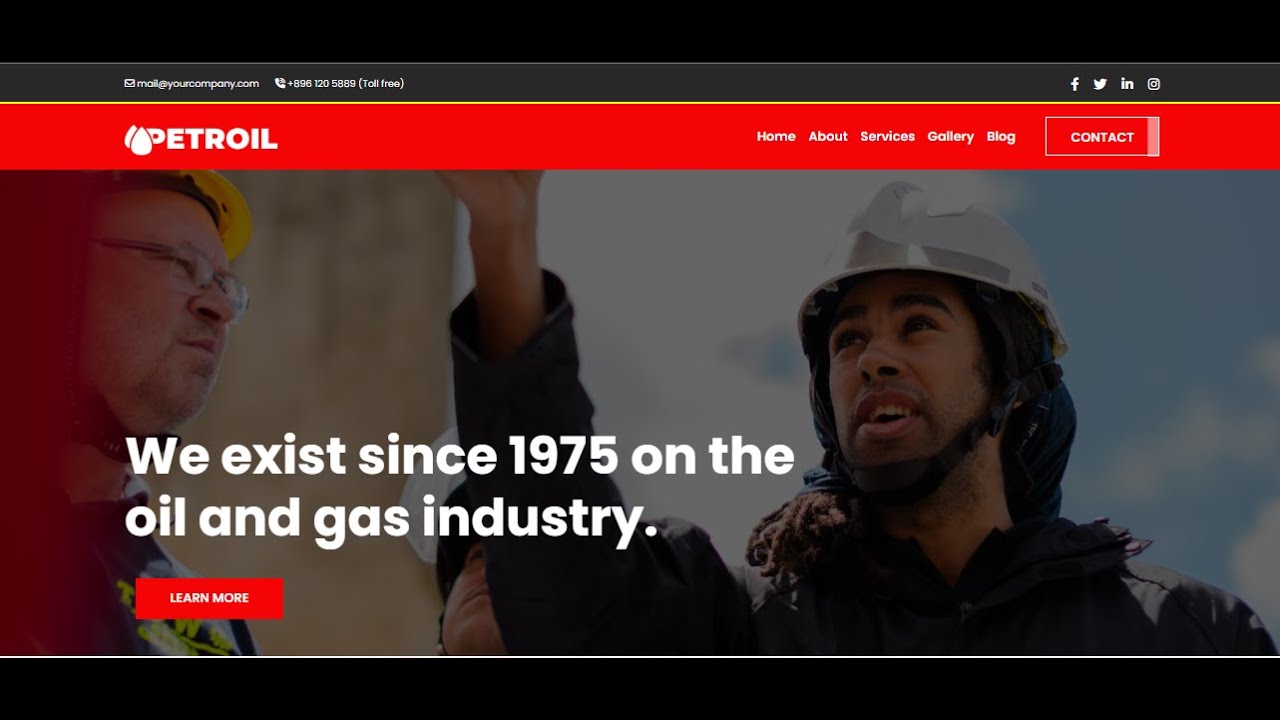 PETROIL- oil and gas industry Website - YouTube